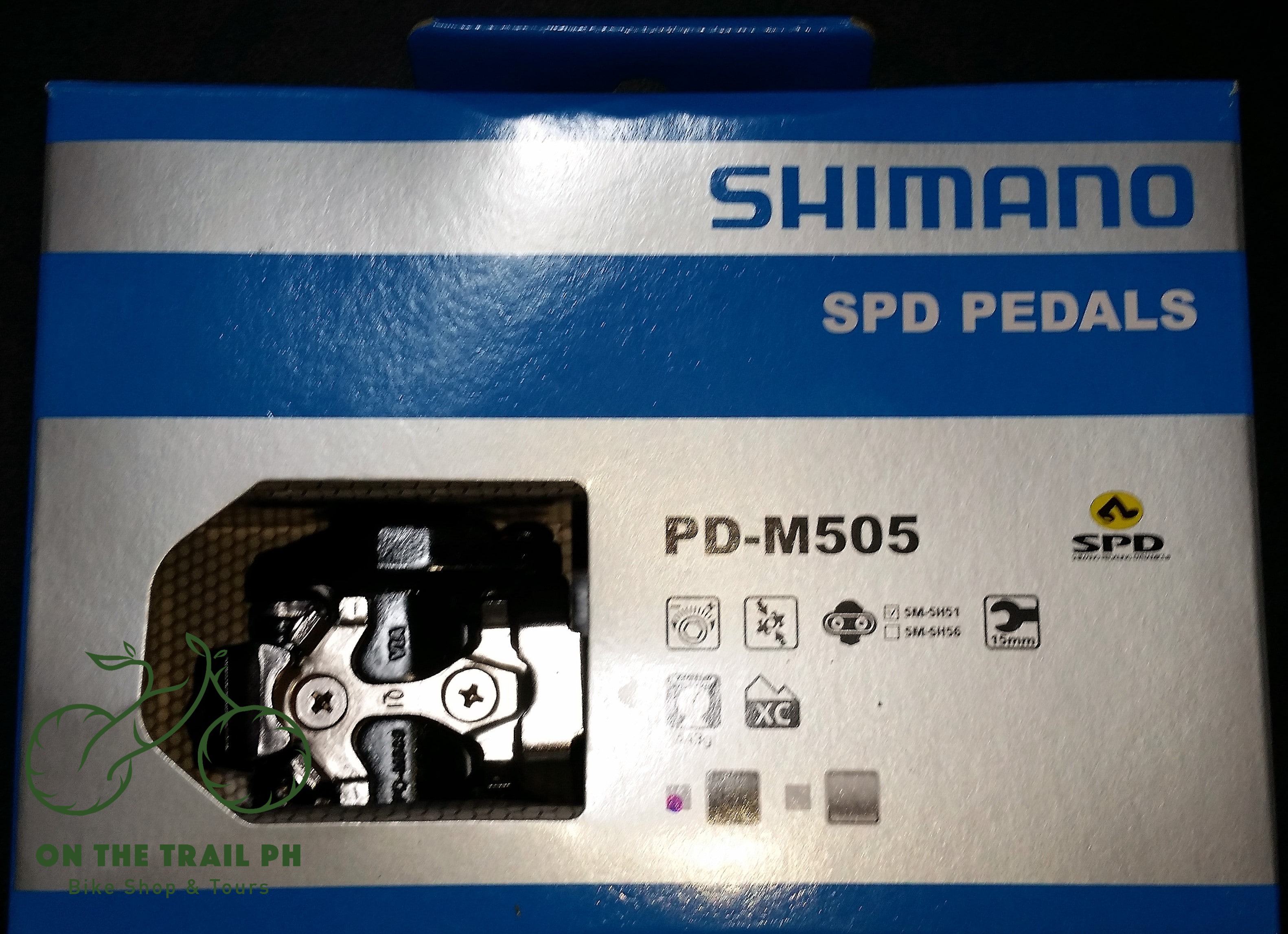 SHIMANO M505 MTB Bike Pedals with SH51 Single Release Cleats - Malaysia ...