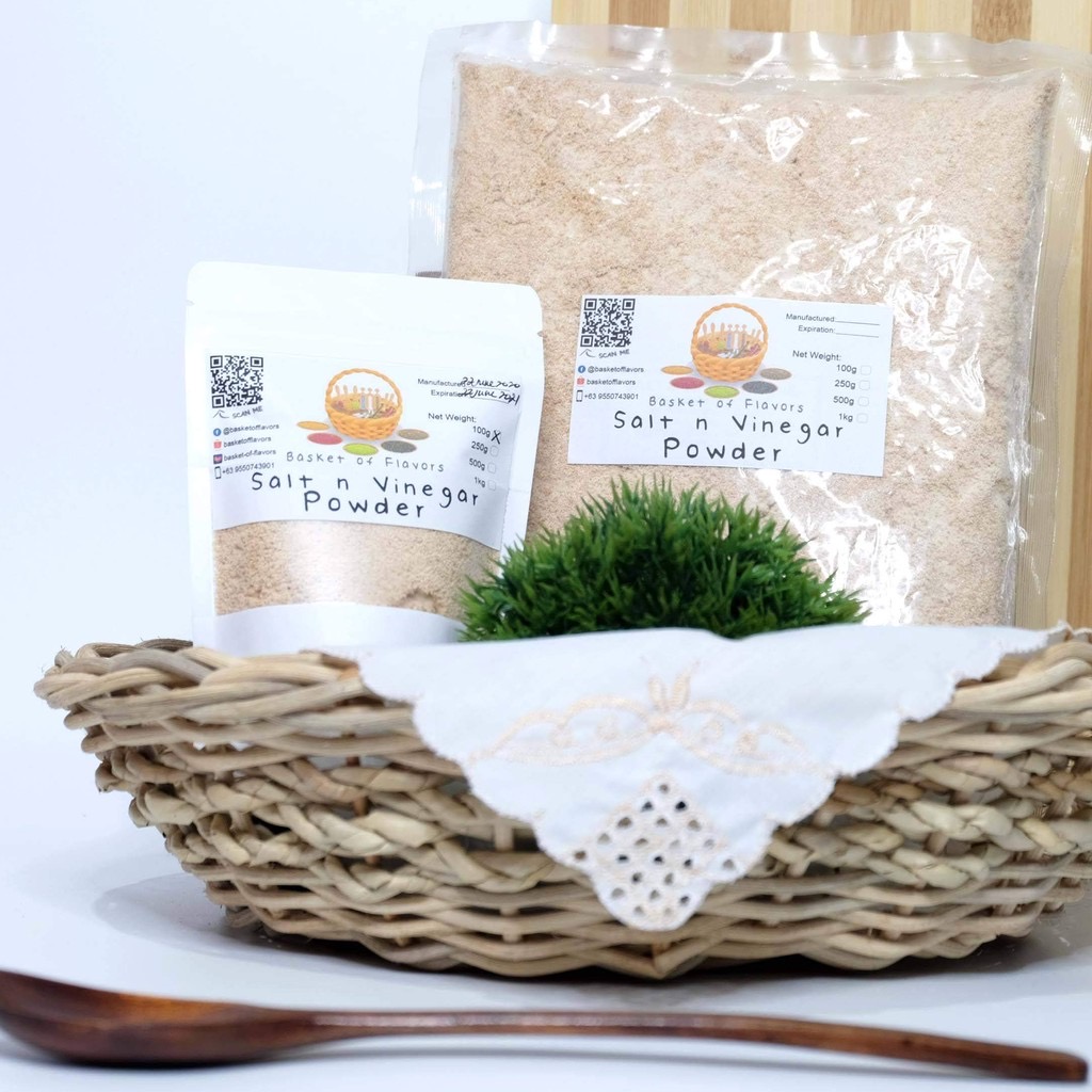 Salt and Vinegar Powder Snack Seasoning Fries Popcorn Powder Nachos ...