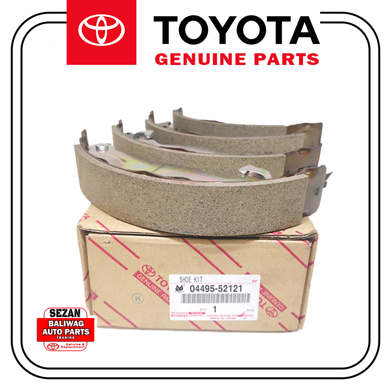 ORIGINAL TOYOTA BRAKE SHOE KIT COROLLA 2013-2019 04495-52121 | Lazada PH
