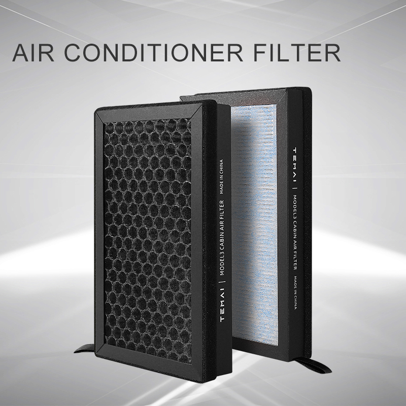 For Tesla Model 3 Model Y HEPA Activated Carbon Air Filter N98 2P Set ...