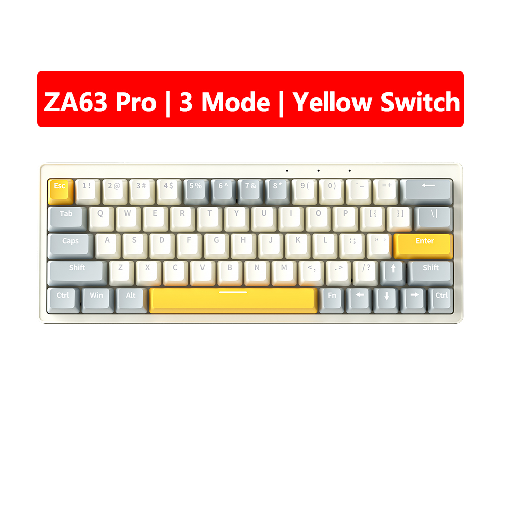 【MAYNILA】 ZIFRIEND ZA63 PRO 63 Keys Mechanical Keyboard Wired ...
