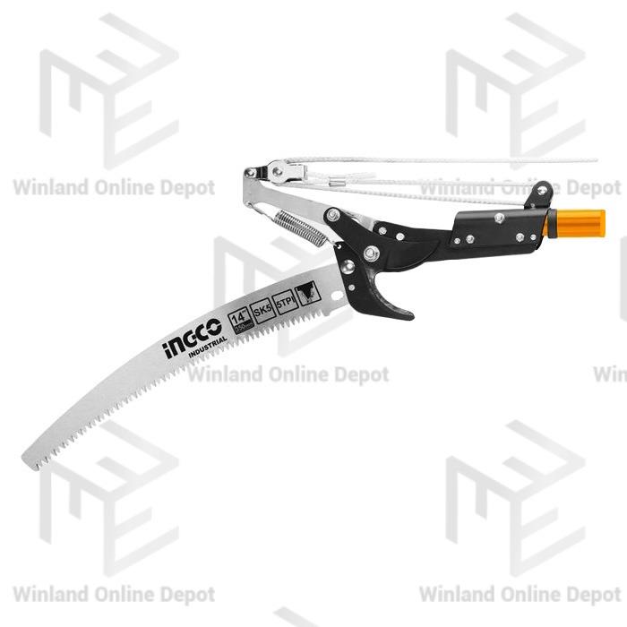 INGCO by Winland Extendable Branch Pruning Saw Shear w/ Pole Tree Grass ...