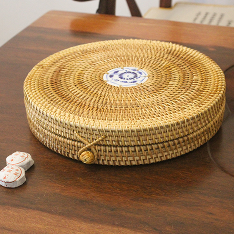 Vietnam autumn rattan seven-cake tea cake box tea pot Pu 'er tea cake ...