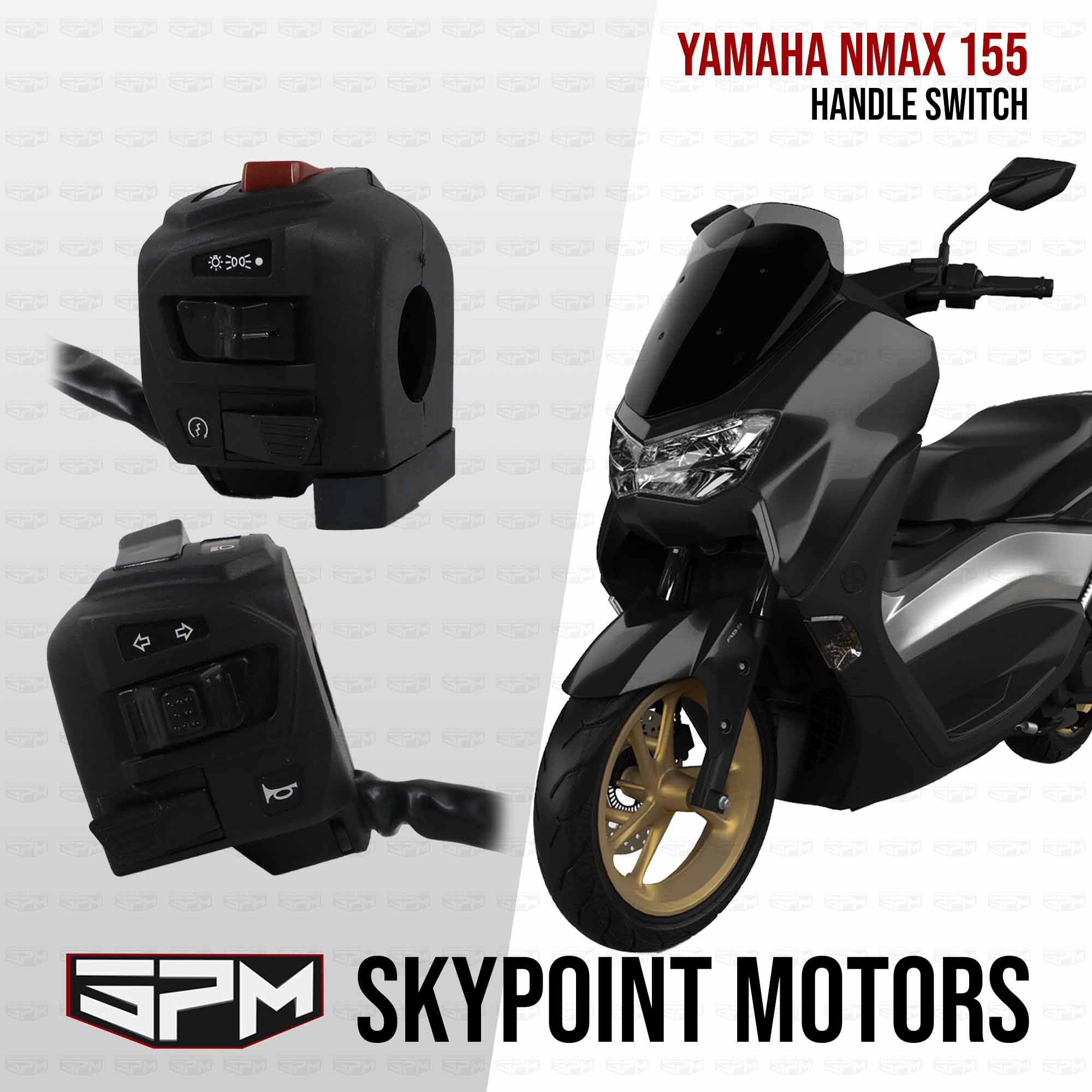 Handle Switch ASSY for Yamaha NMAX 155 V1 (9803-292) | Lazada PH