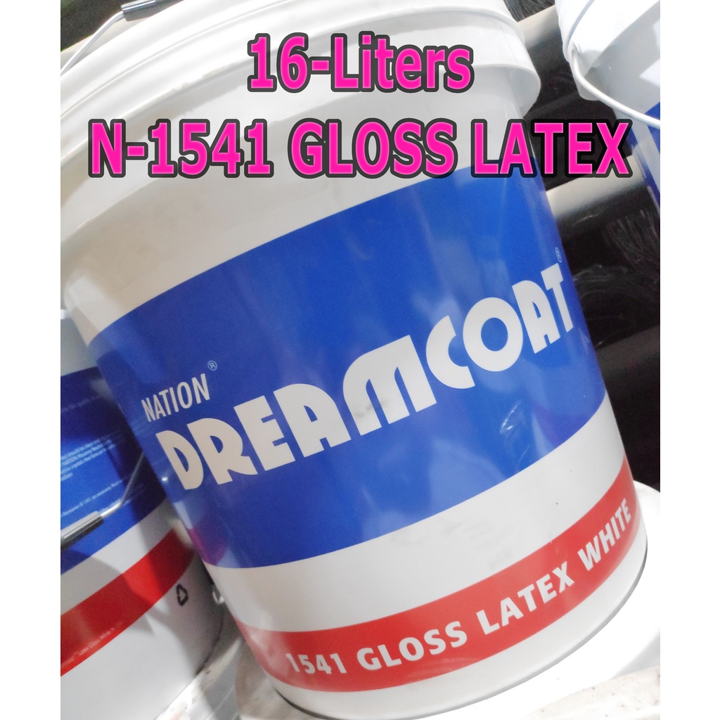 Flat Latex N-1540 ️ Gloss Latex N-1541 ️ DREAMCOAT ️ Nation ️ 16 Liters ...