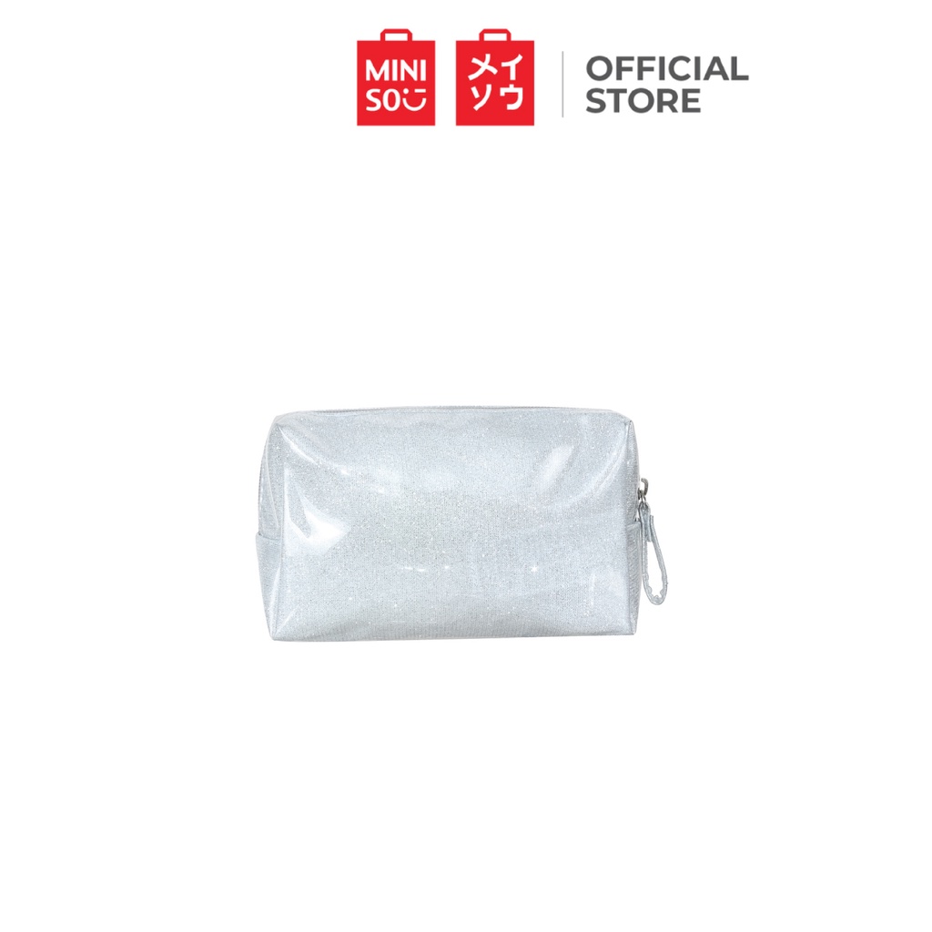 Miniso Cosmetic Bag (Grey) | Lazada PH