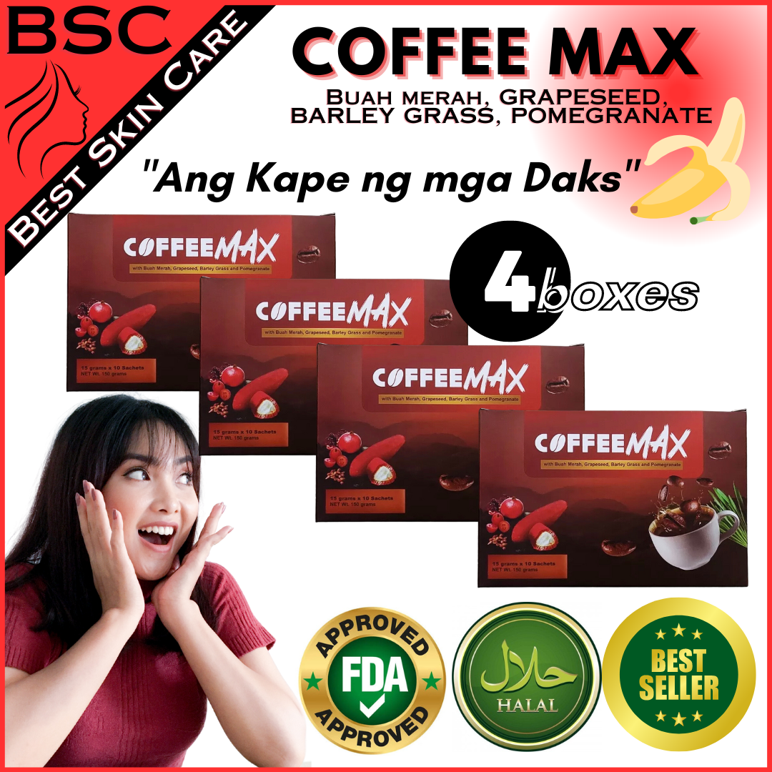 COFFEEMAX with Buah Merah, Grapeseed, Barley Grass and Pomegranate ...