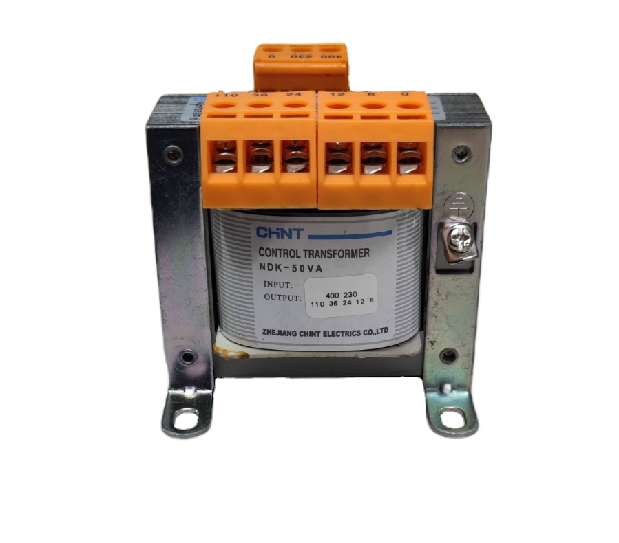 Control Transformer 50VA NDK-50 ( Chint) Single Phase Input 400VAC/230V ...
