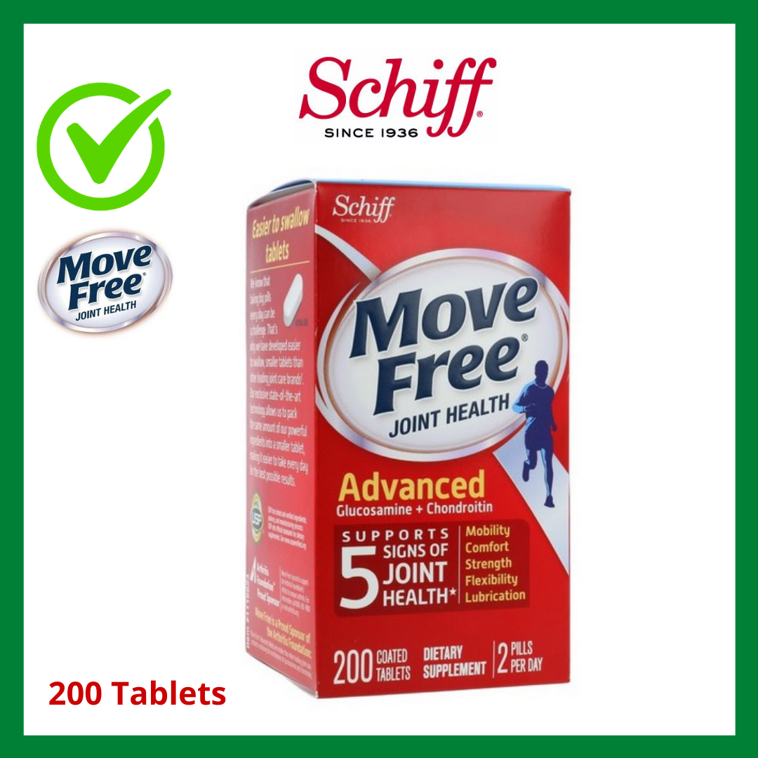 SUPER SALE Schiff Move Free Advanced Glucosamine Chondroitin Calcium ...