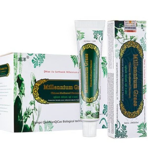 Millennium Grass Ointment Cream Natural Chinese Herb Herbal Medicine ...