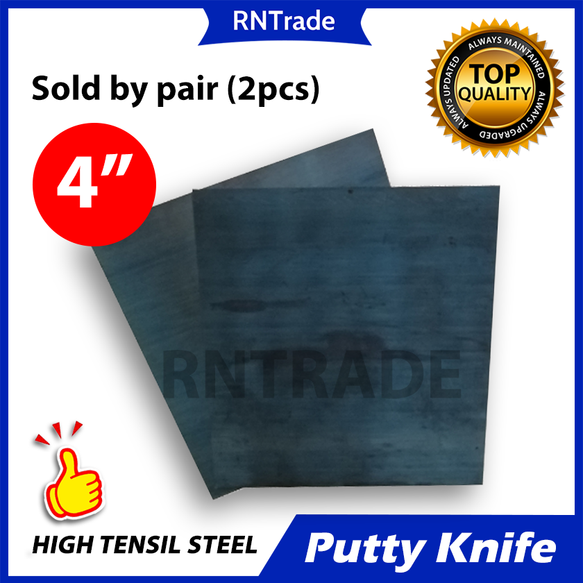 2pcs Putty Knife / Paint Scraper Paleta without handle Spatula 4" / 6 ...