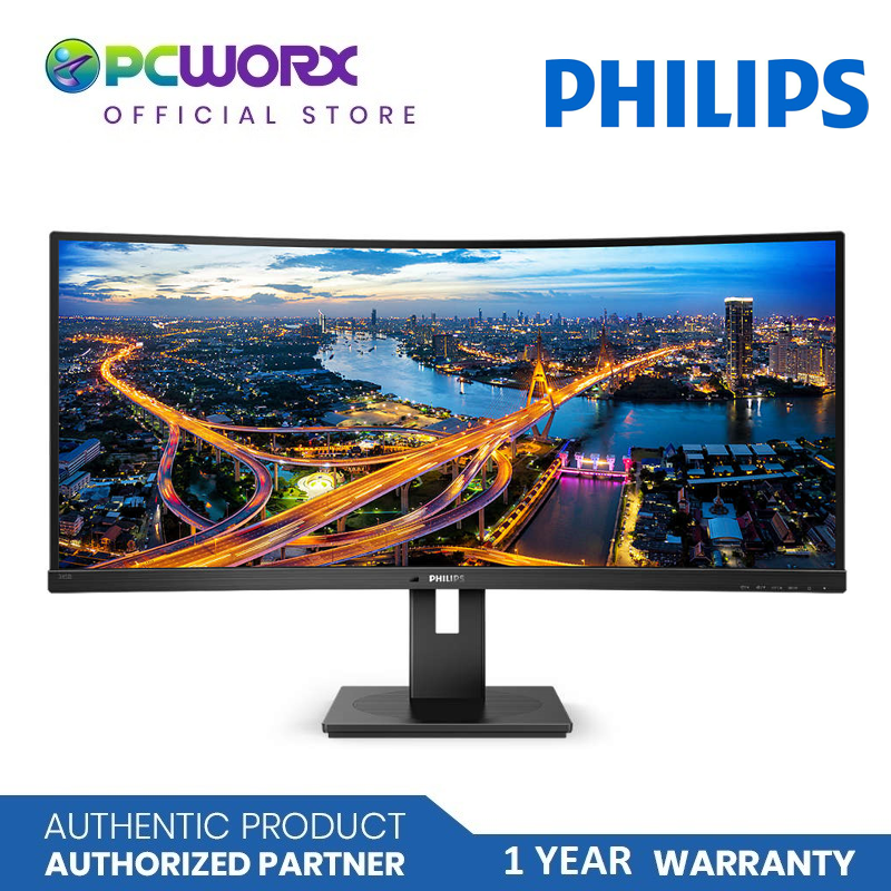 Philips 345B1C 34" VA 100Hz Curved Ultrawide LCD Monitor | Lazada PH