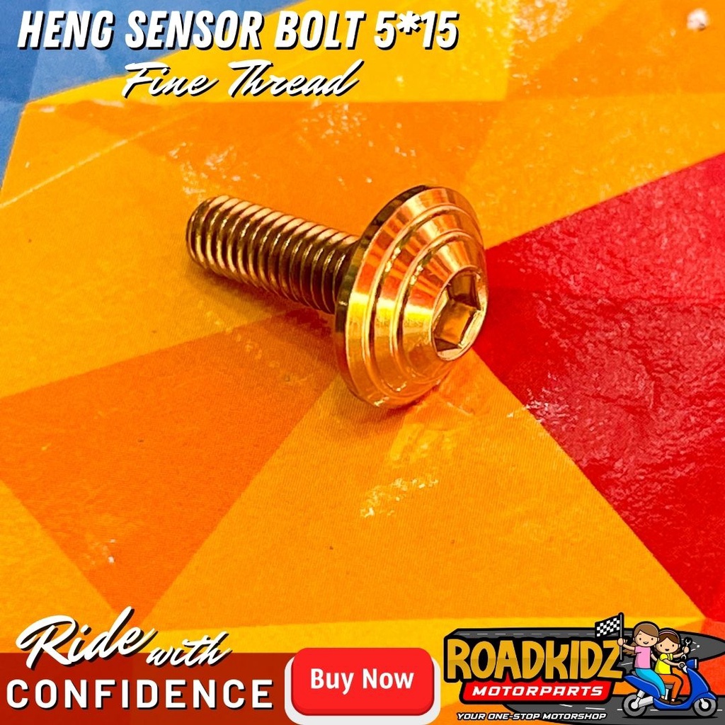 HENG SPIRAL FINE 5X15 THREAD SENSOR BOLTS 1 PC (PER PIECE) | Lazada PH