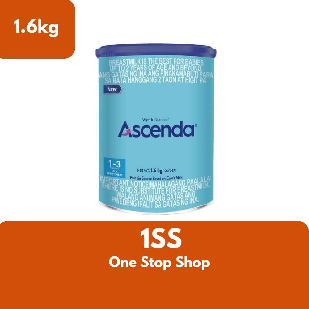 Wyeth Nutrition Ascenda 1-3 years old Milk Supplement 1.6kg | Lazada PH