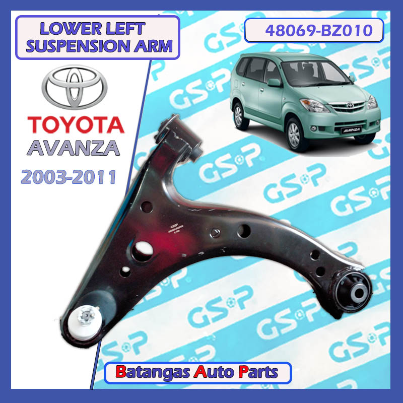 LOWER LEFT SUSPENSION ARM TOYOTA AVANZA 1ST GENERATION 2003-2011 PN ...