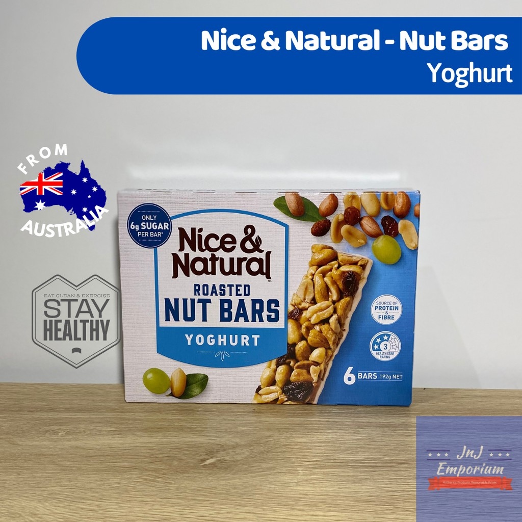 Nice Natural Nut Bar Yoghurt 6 pack | Lazada PH