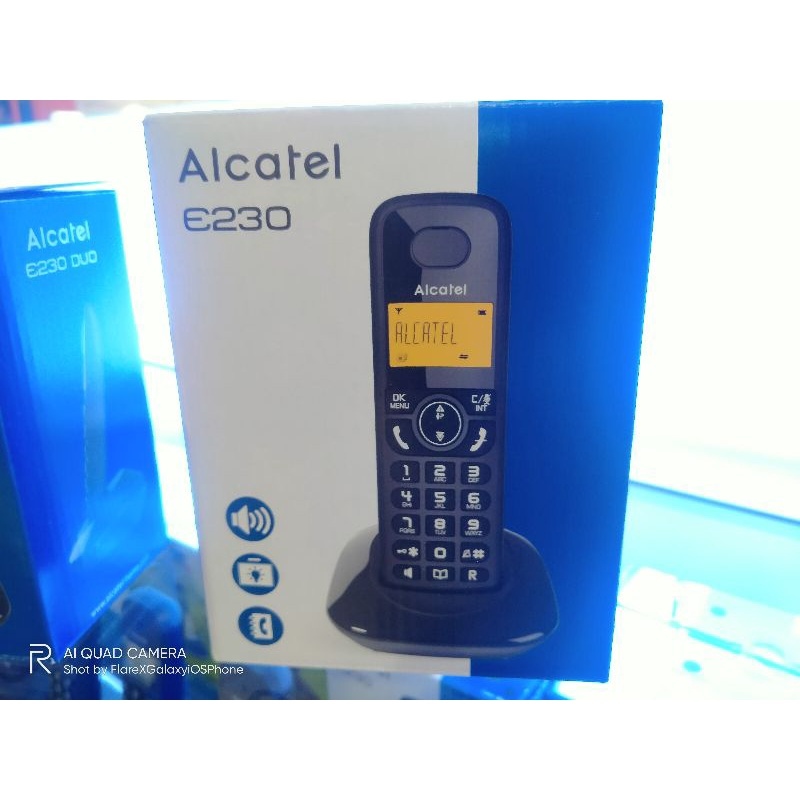 COD Alcatel E230 Wireless Landline Telephone with Speakerphone and ...