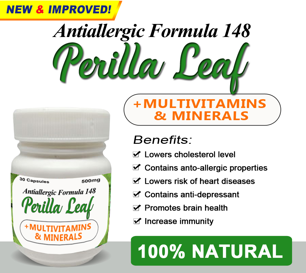 ANTIALLERGIC FORMULA 148 PERILLA LEAF CAPSULES | Lazada PH