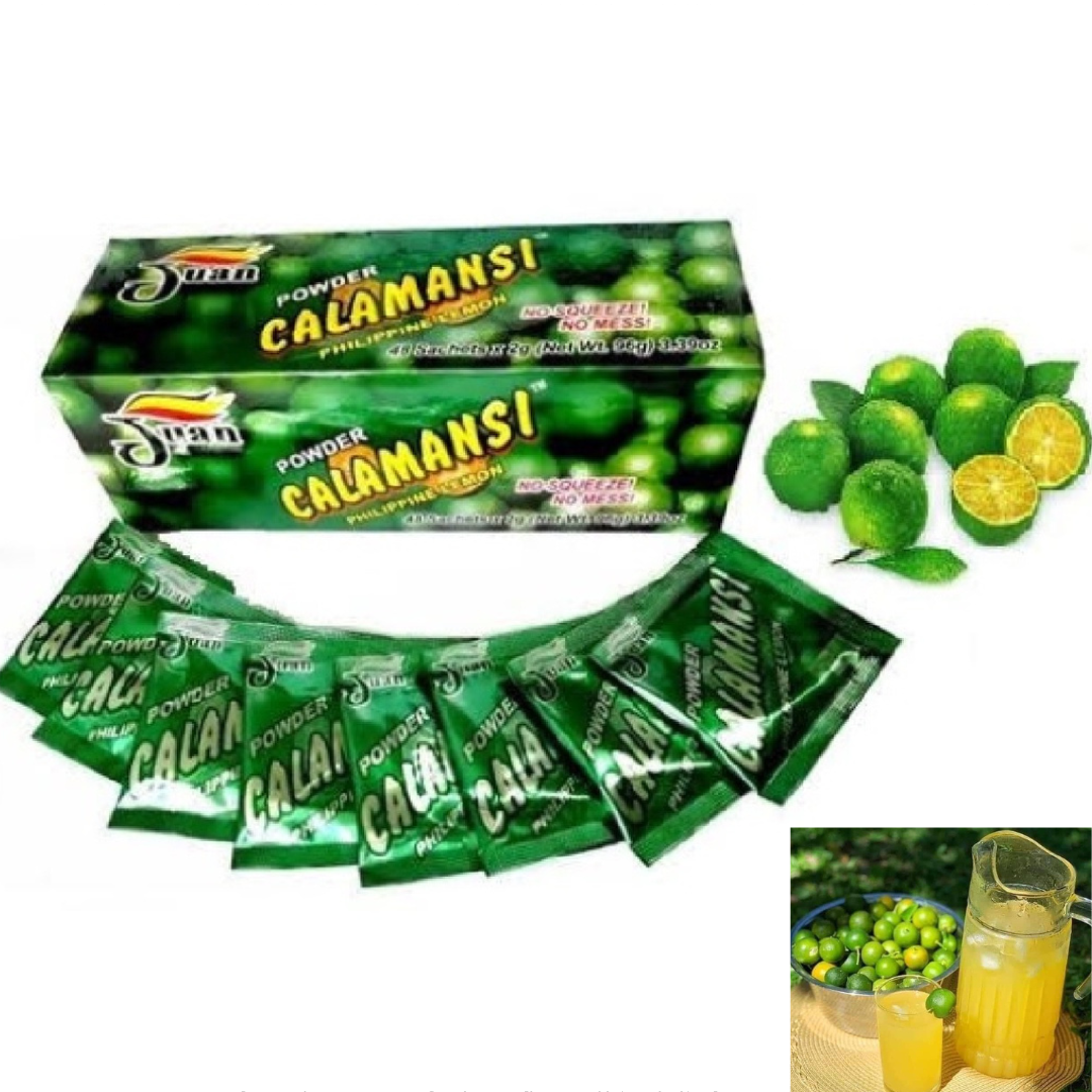 Juan Calamansi Powder Pure and Fresh Calamansi, No added sugar, lower ...