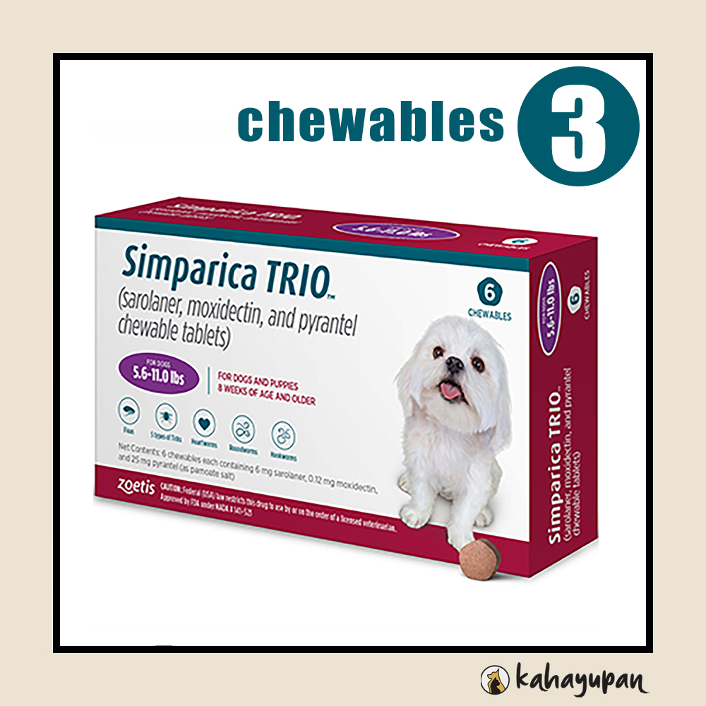Simparica Trio Chewable Tablets At Tractor Supply Co