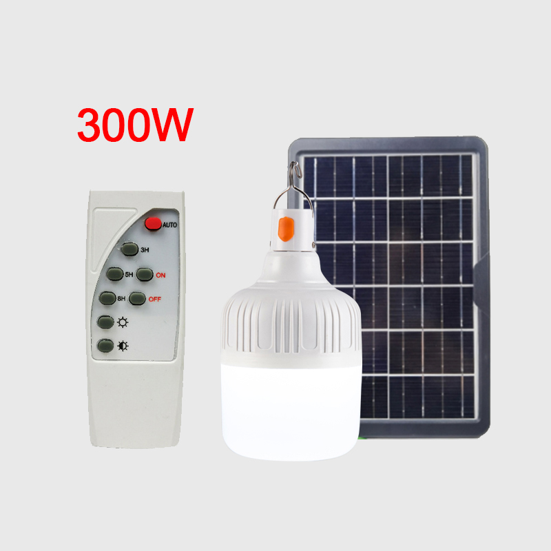 Solar Light Bulb 100W 200W 300W 400W Outdoor Solar Light Charging LED ...