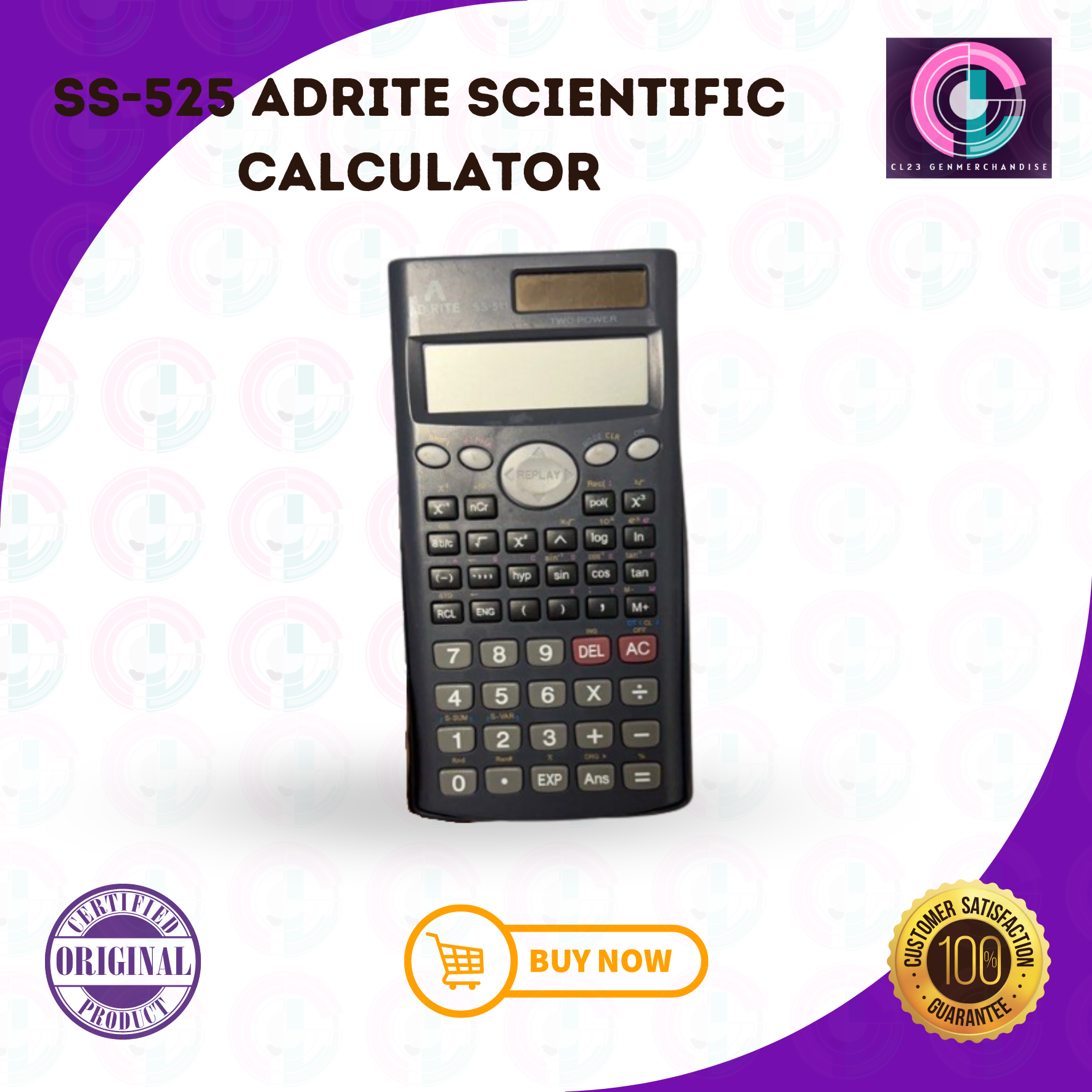 SS-525 Adrite Scientific Calculator | Lazada PH