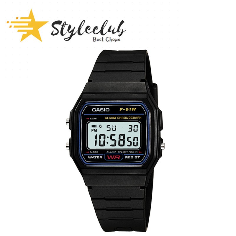 Styleclub Casio F-91W Vintage Rubber Watch | Lazada PH