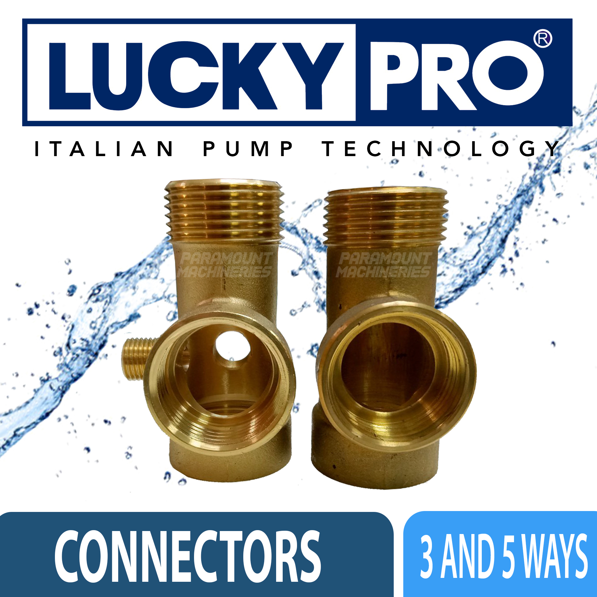 Lucky Pro Connectors 3 Ways and 5 Ways Spare Parts [PARAMOUNT ...