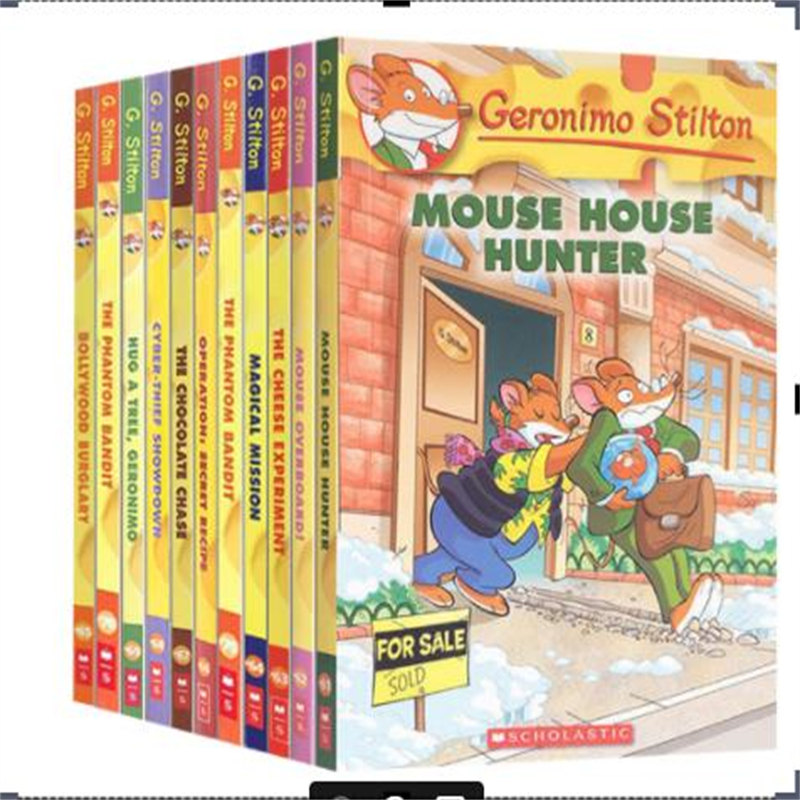 The original English novel "The Rat Reporter" Volume 1-10 Color Story ...