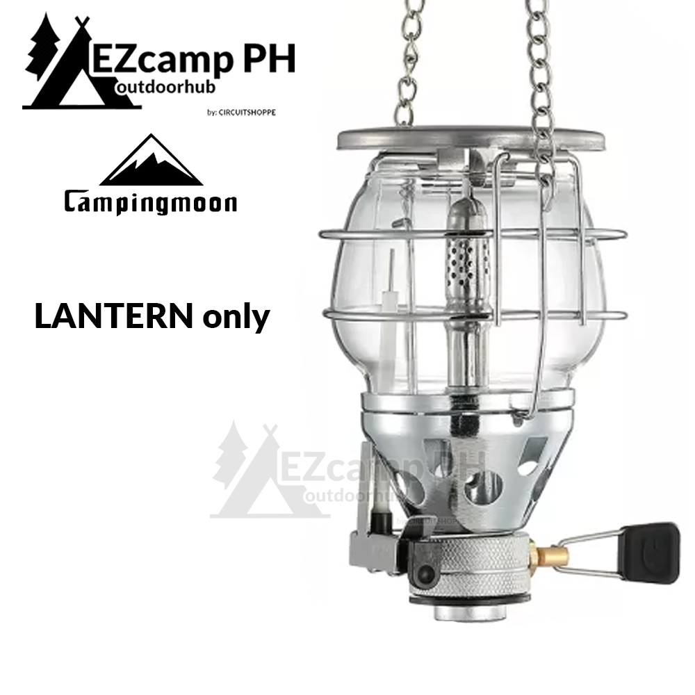 CAMPINGMOON T-4 Hanging Single Mantle Gas Butane Lantern Lamp Camping ...