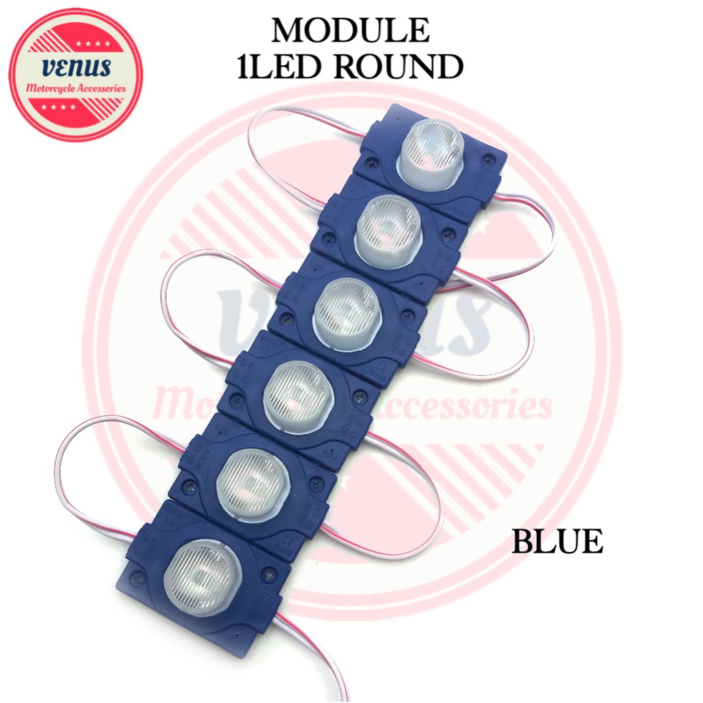 Venus Car Motorcycle 20PCS 1 LED Round Light Module 12VDC Waterproof ...