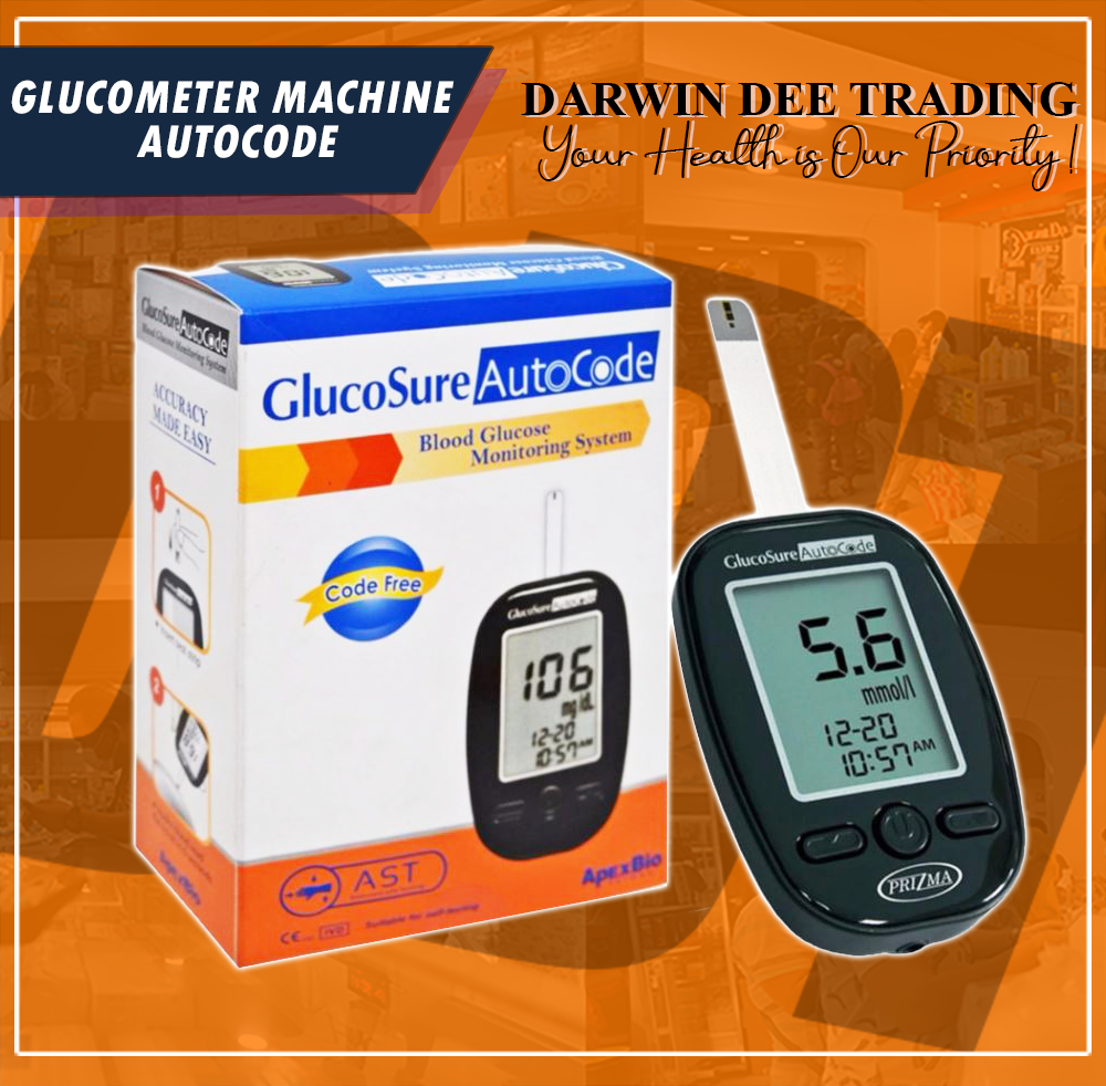 GLUCOMETER MACHINE AUTOCODE | Lazada PH