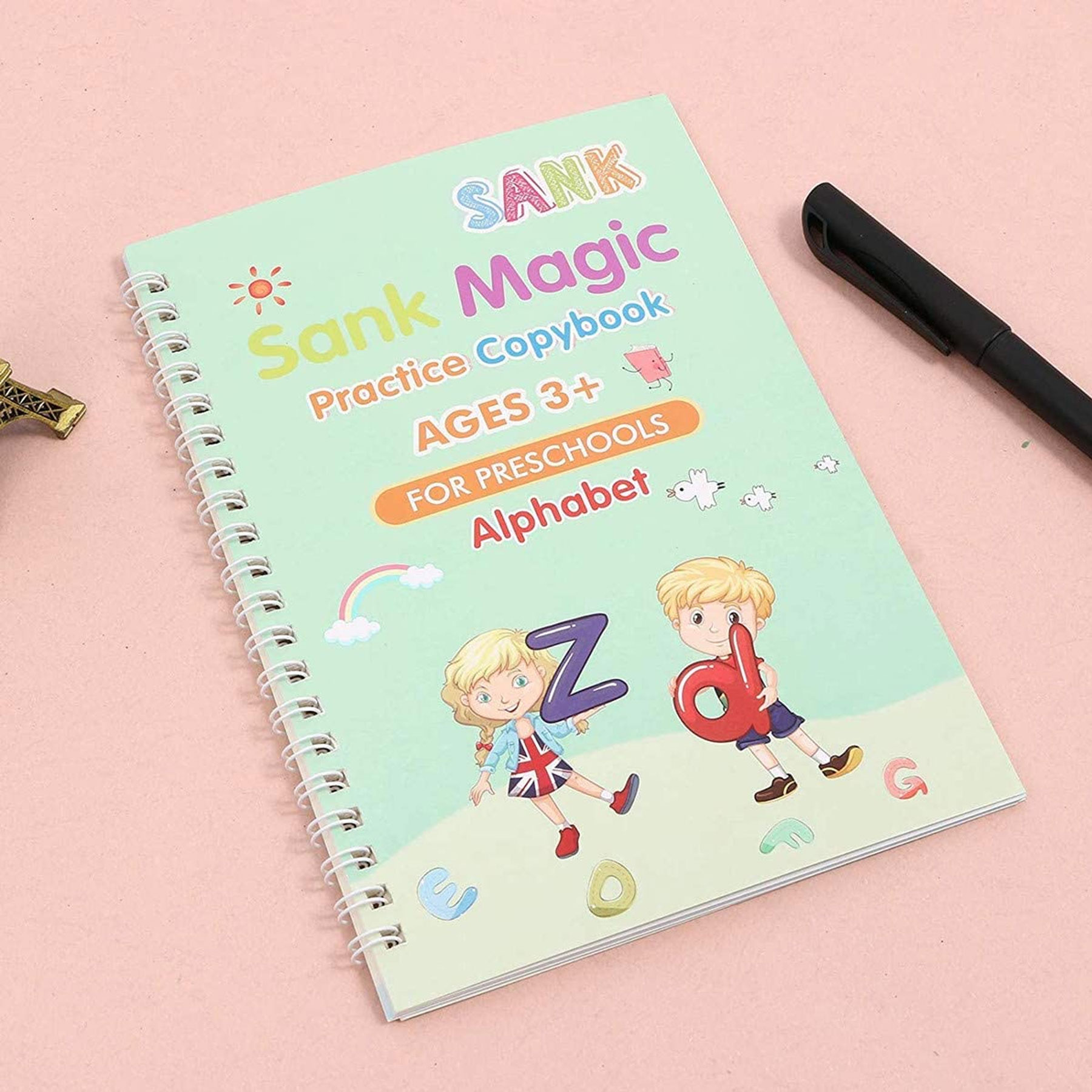 Sank Magic Practice Copybook For Kids 4 Books/Set With (5 Refills + 1 ...