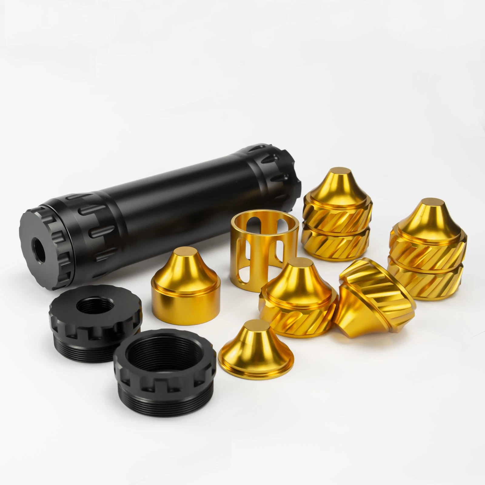 Solvent Trap 9mm | Spiral Gold Cups 1/2x28 +5/8x24 Thread | Lazada PH