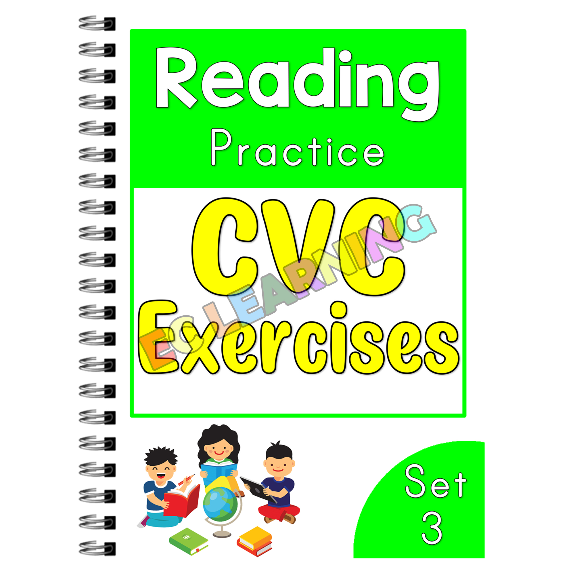 CVC Reading Practice Exercises CVC Book | Lazada PH