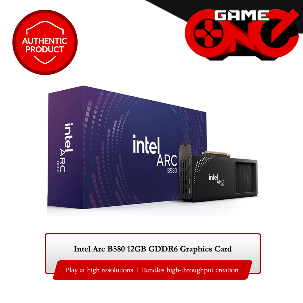 Intel Arc B580 12GB GDDR6 Limited Edition Graphics Card (31P06HB0BA ...
