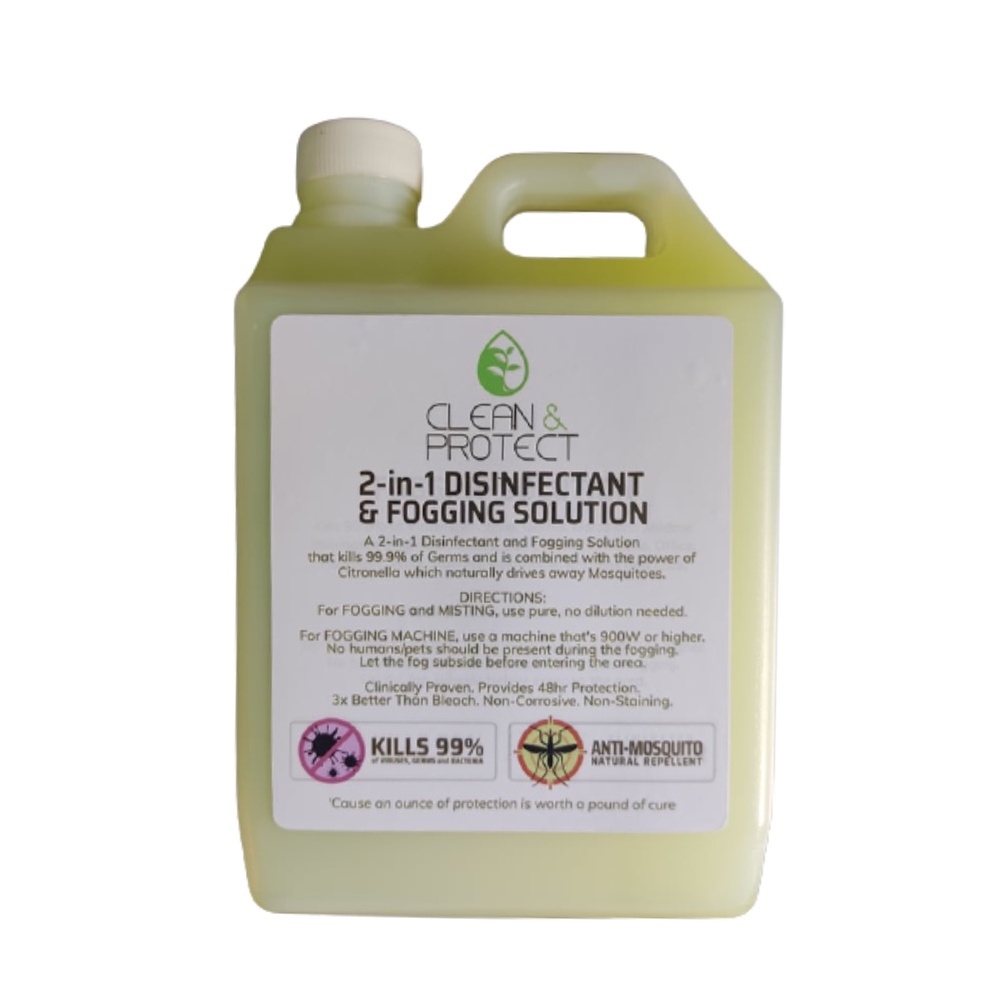 Bunyan Disinfectant Solution Mosquito Repellant 1 Liter 2 in 1 ...