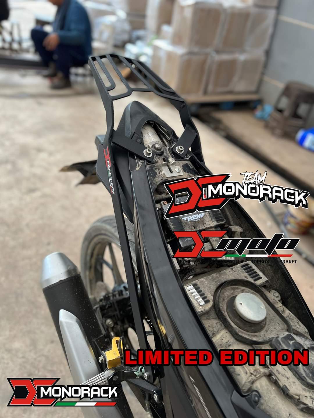 Suzuki Raider 150 Fi / Limited Edition / Topbox Bracket / DCmonorack ...