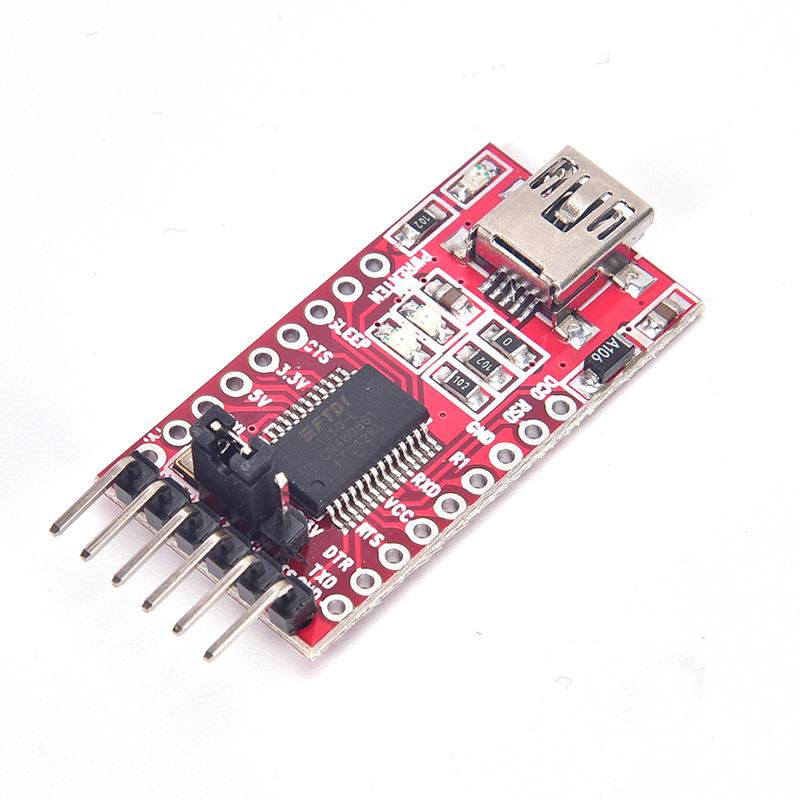 YKS FT232RL FTDI Serials Adapter Module Mini Port Arduino USB to TTL 3 ...