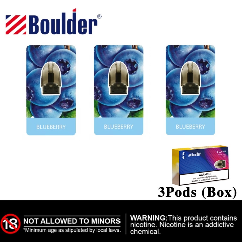 [Ship 24 Hours]Boulder POD 3 pods / box compatible Boulder vape set ...