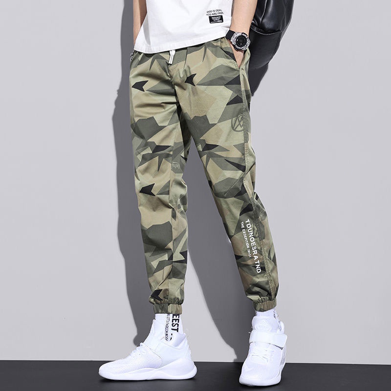top Korean High Waist Cargo Pants Jagger Jogging Jogger Cargo Pants For ...