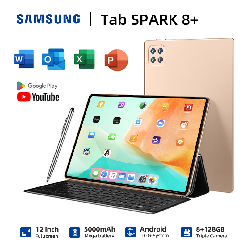 Samsung Tab SPARK 8+ Youth Android 12 inch 8GB+128GB Gaming Tablet ...