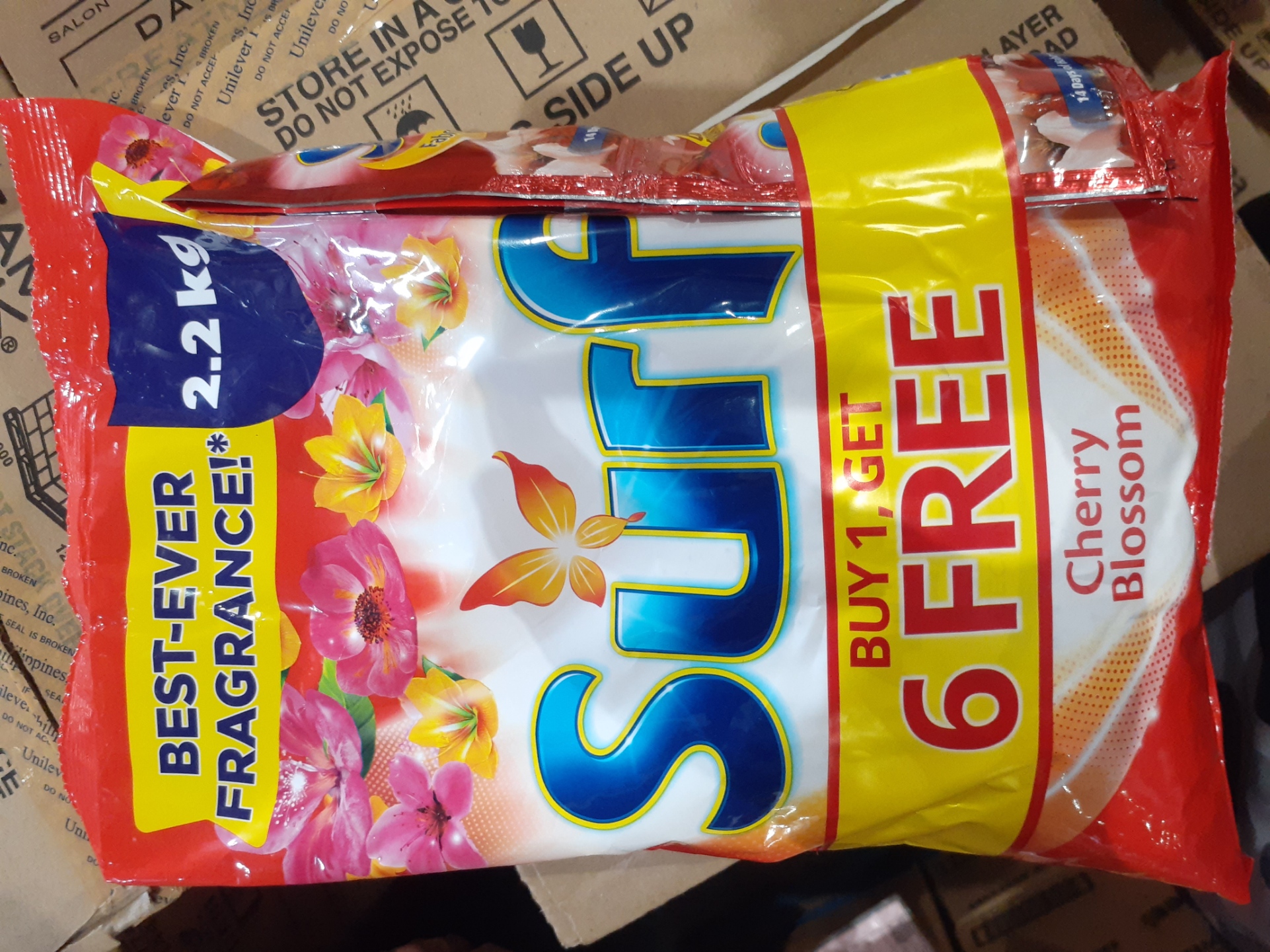 [FREE SACHETS BUNDLE] Surf Cherry Blossom Laundry Powder Detergent 2 ...