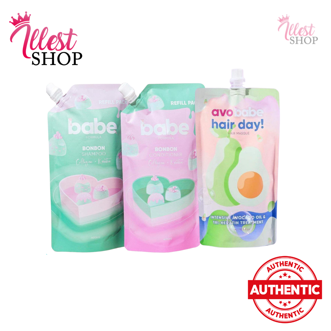 Babe Formula Products Avo Babe Hair Day Hair MAsque , Bonbon Shampoo ...