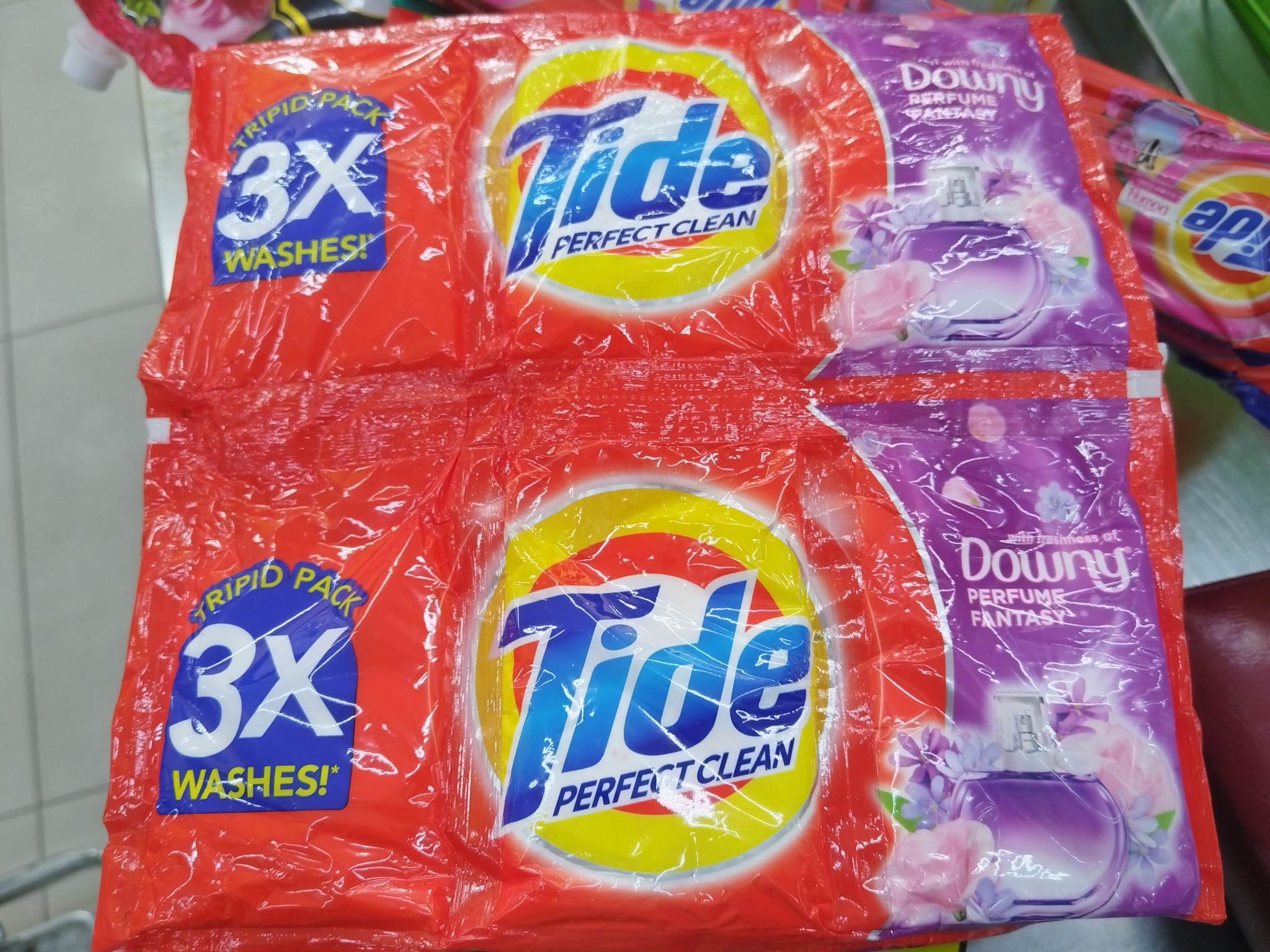 Tide Perfect Clean Perfume Fantasy Tripid Pack x6 | Lazada PH