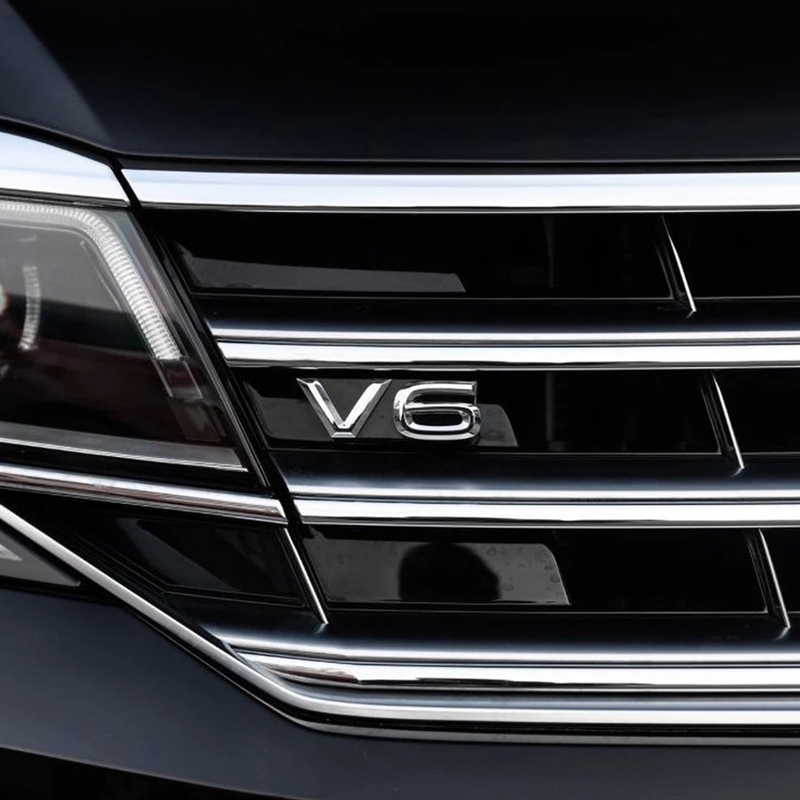 Auto Products Emblem V6 Grill Sticker for -VW TERAMONT PHIDEON ARTEON ...