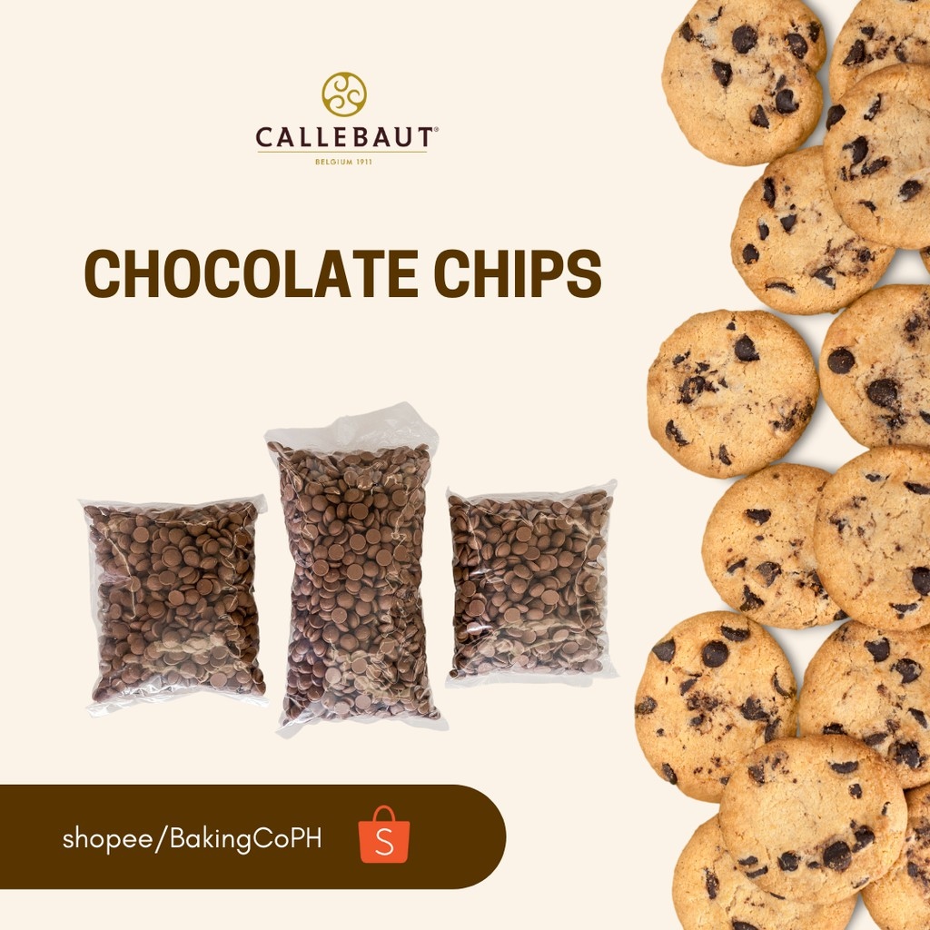 COD Callebaut 811 Dark Chocolate Couverture Callets - 1kg/2.5kg (pack ...