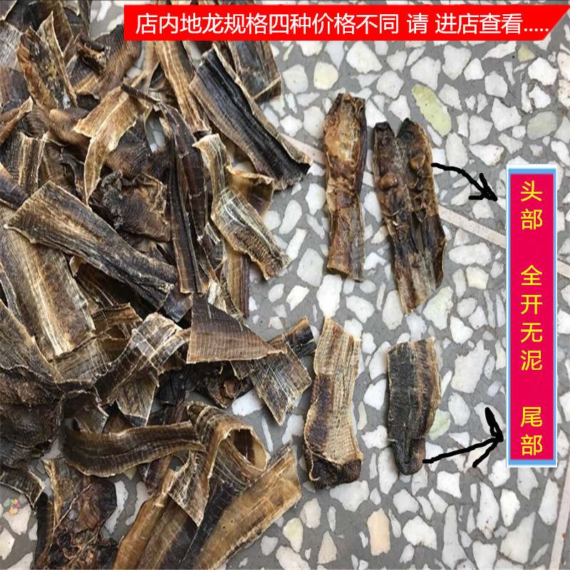 Chinese herbal medicine guangdilong earthworm skin big earthworm ...