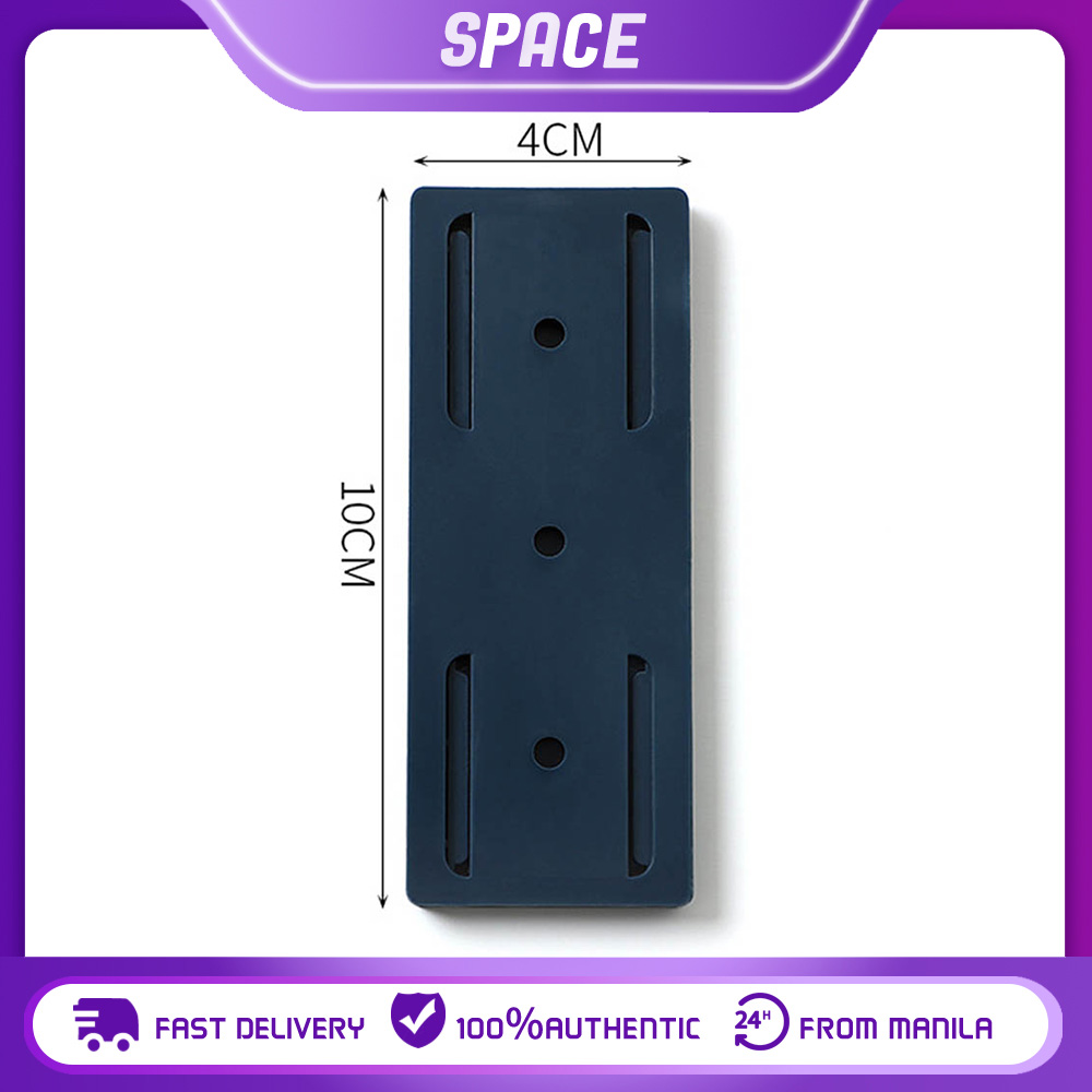 Power Socket Holder Self Adhesive Punch-Free Plug Fixer Seamless Socket ...