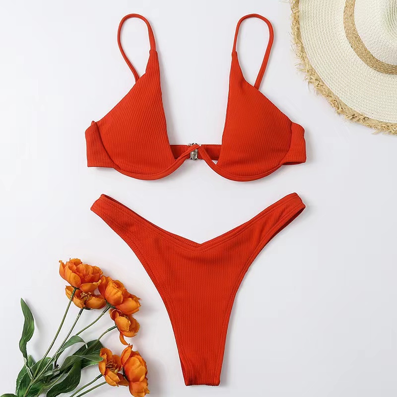 Pushup Bikini Two Piece Swimsuit Brazilian Swimwear Beach Wear | Lazada PH